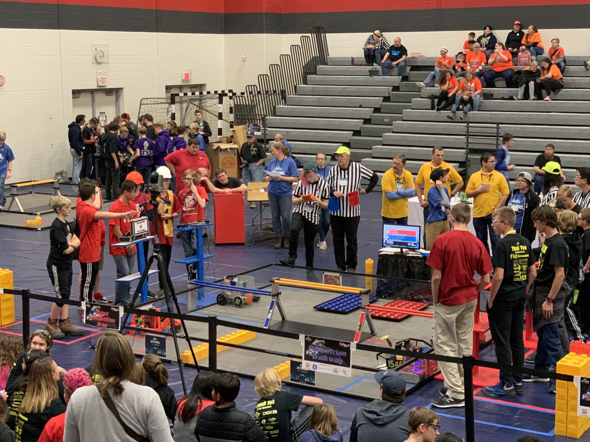Middle School FTC 2019: Rising to the Challenge – Code Red Robotics