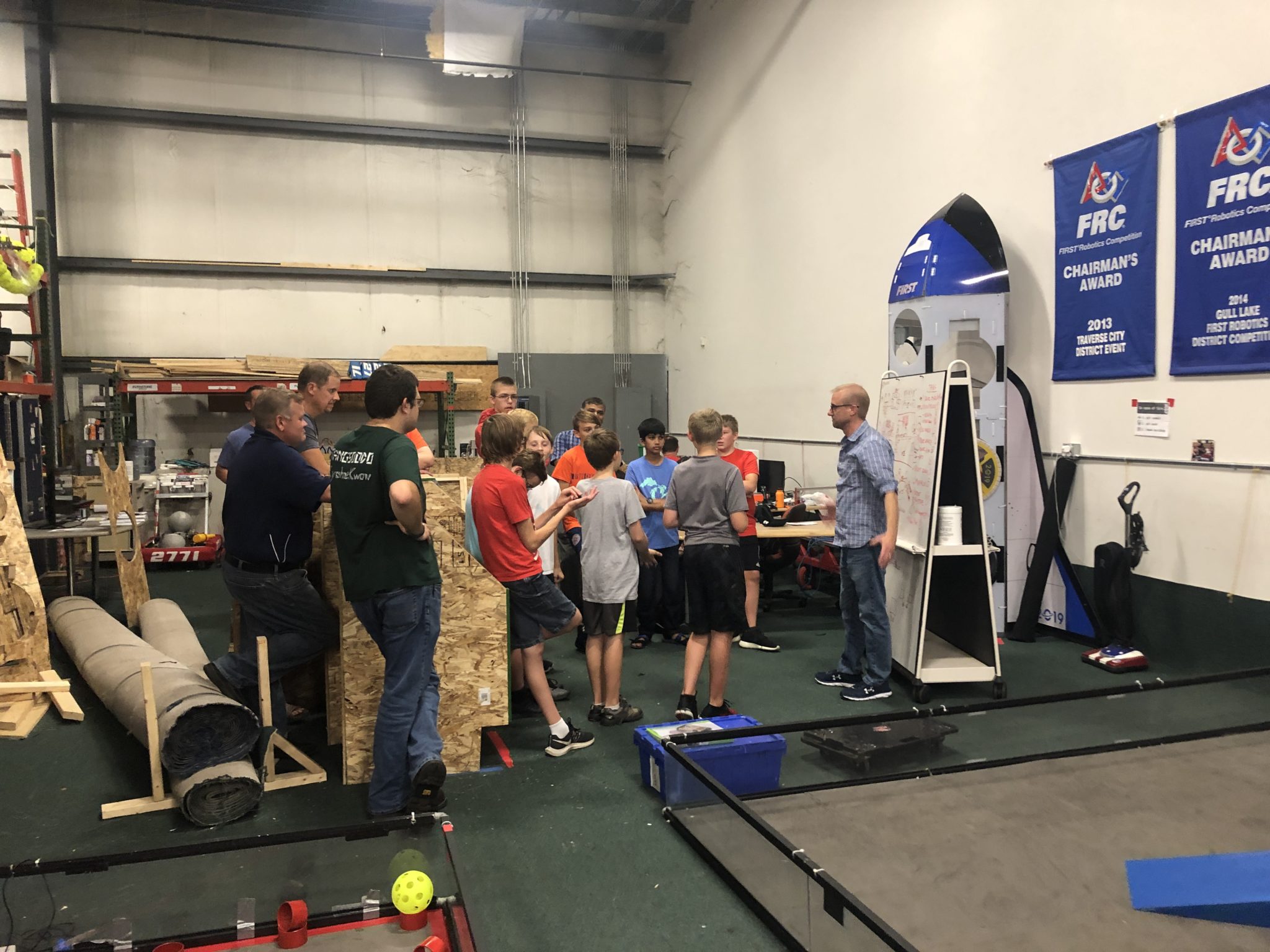 Middle School FTC 2019: Rising to the Challenge – Code Red Robotics