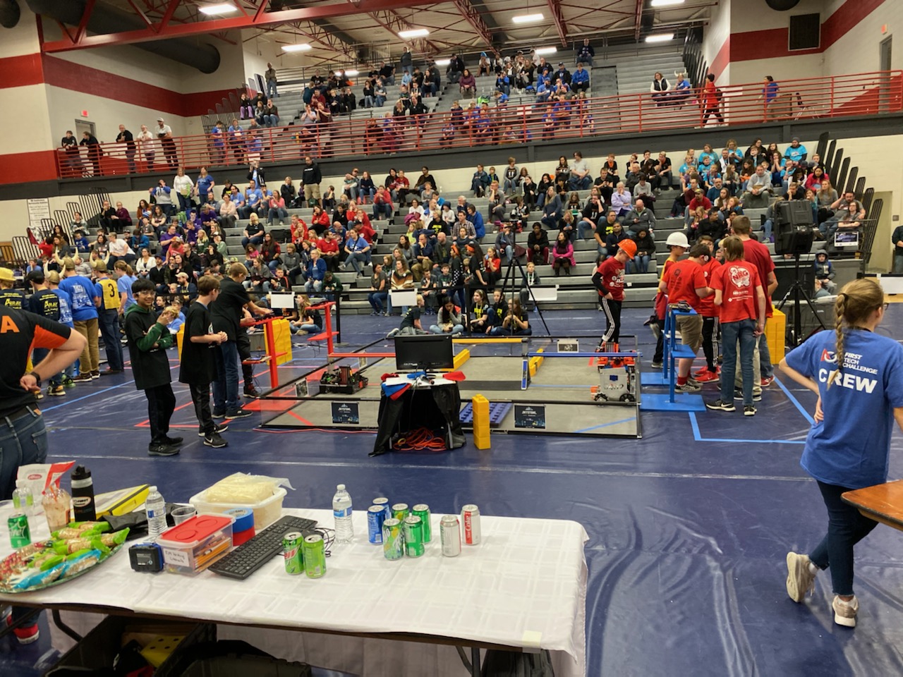 Middle School FTC 2019: Rising to the Challenge – Code Red Robotics